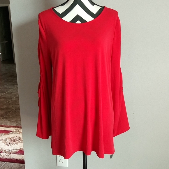 Alfani | Tops | Nwt Alfani Red Top | Poshmark